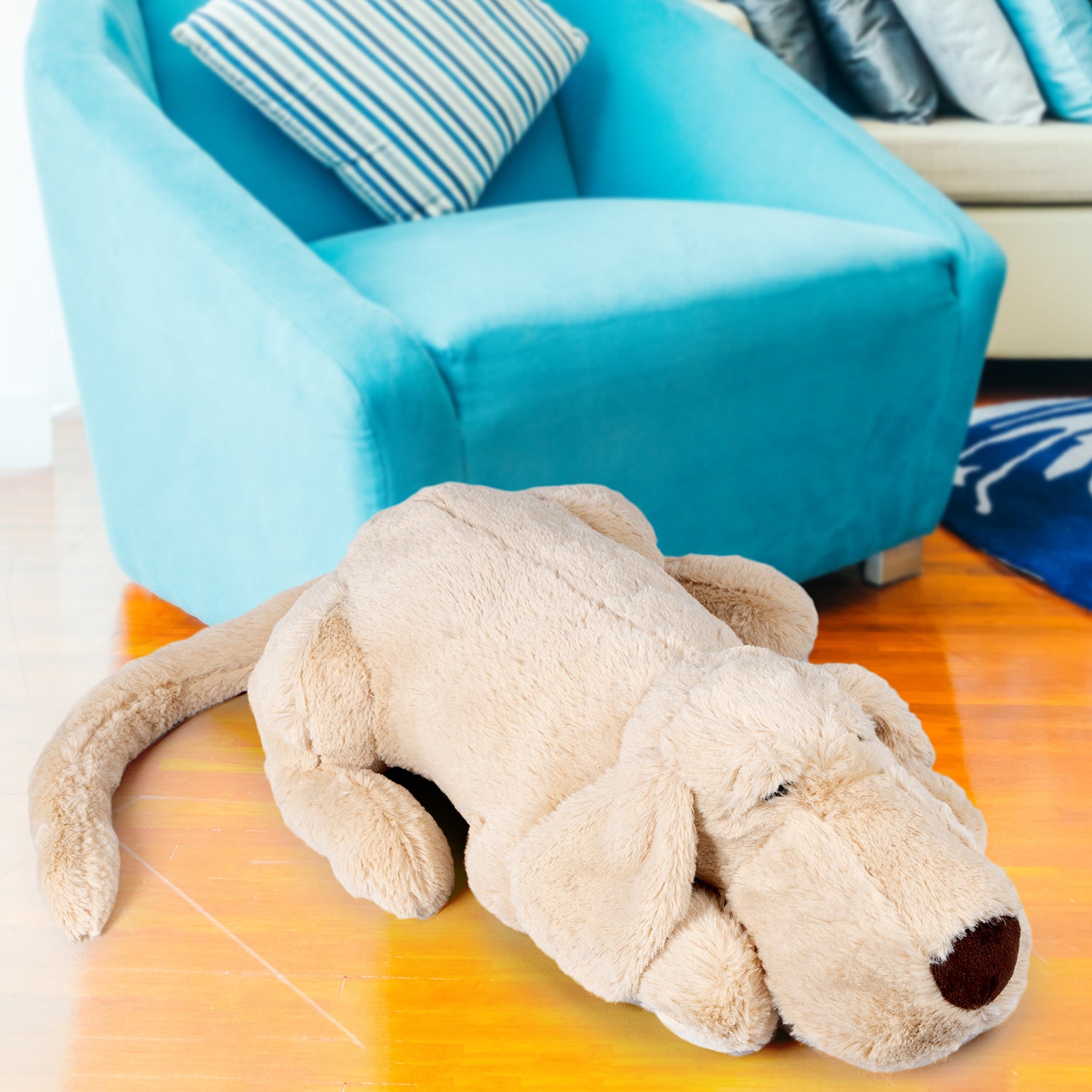 The Sleepy Dogs Mili Taupe soft toy – shapze